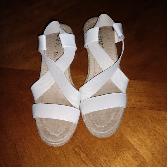 Bay Studio | Shoes | New In Box White Shoes | Poshmark